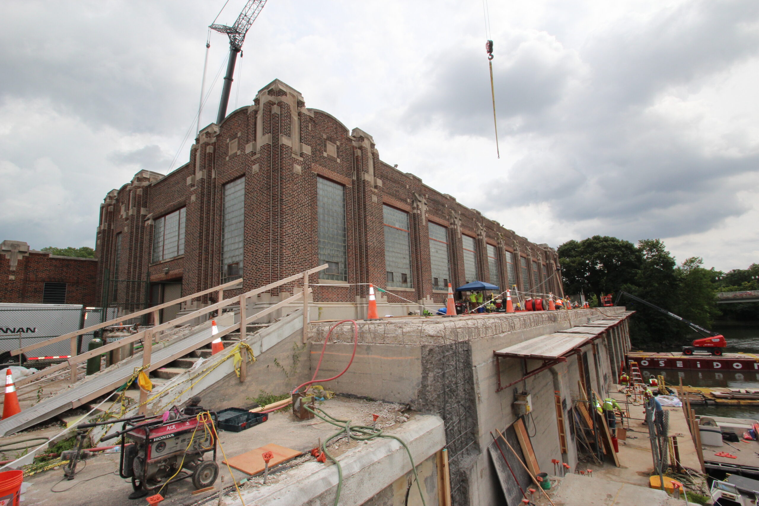 North Shore Water Reclamation Plant - Path Construction
